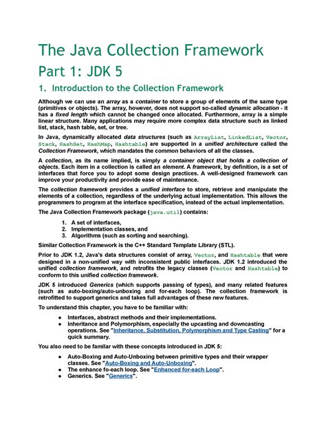 Java Programming Tutorial 76 The Java Collection Framework Part 1