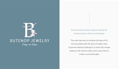 Brand Concept For Antique Jewelry Collector On Behance