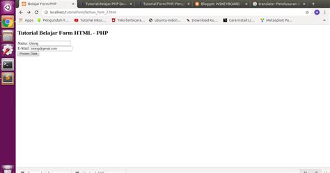 Tutorial Form Php Part 3 Pengertian Variabel Superglobals Get Post Dan Request