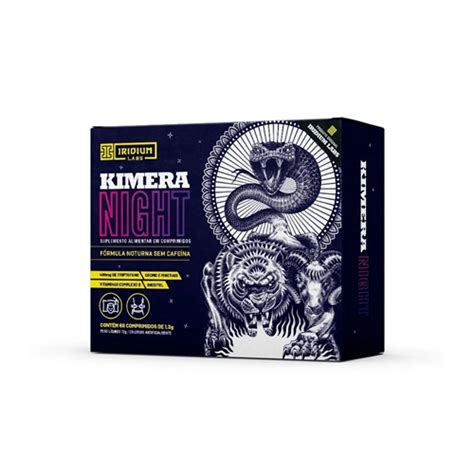Kimera Night Termogênico Noturno Iridium Labs Sem Sabor 60 Caps