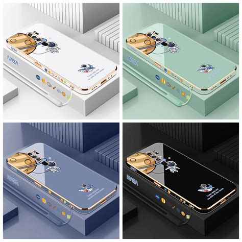 Casing Infinix Note G Note G Note Pro G STecno Spark Pro Astronaut Elektroplating
