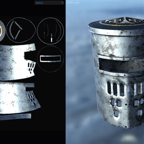 Download 3ds File Crusader Helmet • Model To 3d Print ・ Cults