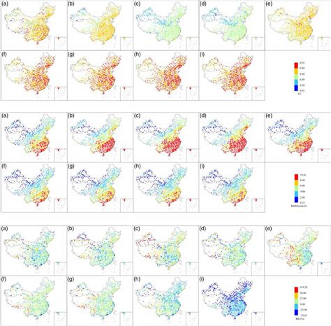 Spatial Distribution Of Cc Rmse And Rb A Cmorph Bld B 3b42v7 Download Scientific