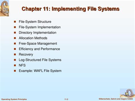 Ppt Chapter 11 Implementing File Systems Powerpoint Presentation