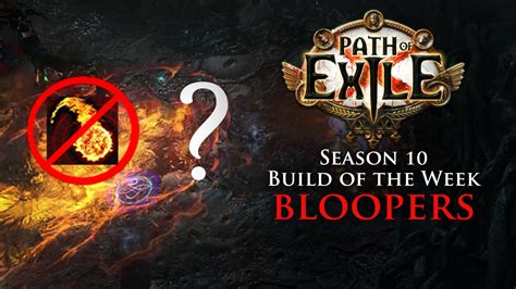 Path Of Exile On Twitter While Winding Down After Build Of The Week S Th Season We Ve Put