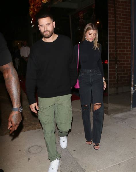 Sofia Richie And Scott Disick At Maddox Gallery In West Hollywood 10112018 Hawtcelebs