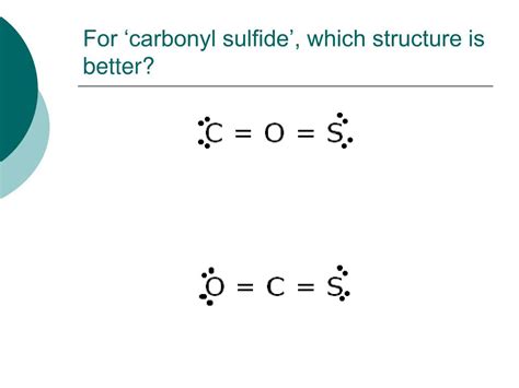 Carbonyl Sulfide Lewis Structure