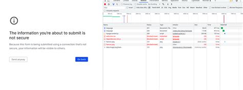 The Information Youre About To Submit Is Not Secure Support