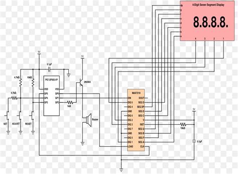 Timer Electronic Circuit Countdown Schematic Circuit Diagram PNG X Px Timer Ic
