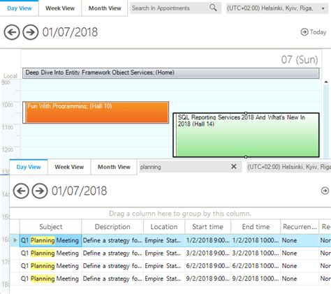 Scheduler Control Telerik Ui For Winforms Components Telerik