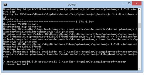 Angular Seed Project The Things I Do