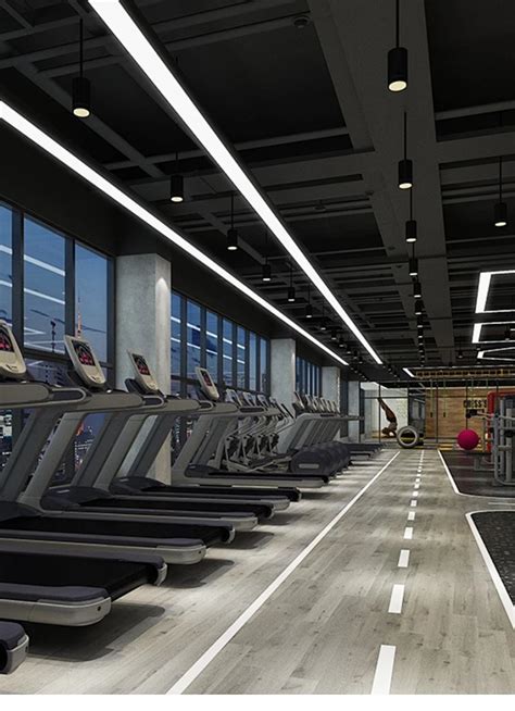 无缝拼接led长条灯办公室健身房服装店铺大厅商场超市工程吊灯具 淘宝网 花瓣网