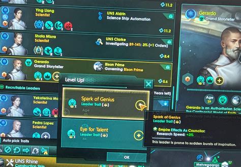 Have I Struck A Bug Cant Seem To Apply Either Trait Rstellaris