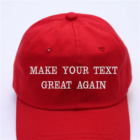 Make America Great Again Cap Etsyde