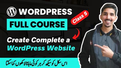 How To Make A WordPress Website WordPress Tutorial For Beginners WordPress Full Course YouTube