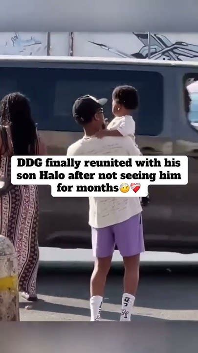 Ddg Was Seen With His Son Halo ️ Ddg Halo Reunited Youtube