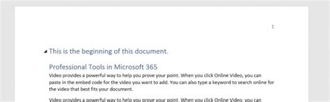 How To Use Vba To Reach The Beginning And End Of A Microsoft Word Document Techrepublic