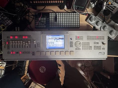 Korg M3 Module With Good Screen Radius Card And Grand Piano Reverb