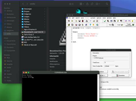 GNU Pascal ISO 10206 En 2023 MacOS Emilio Devesa