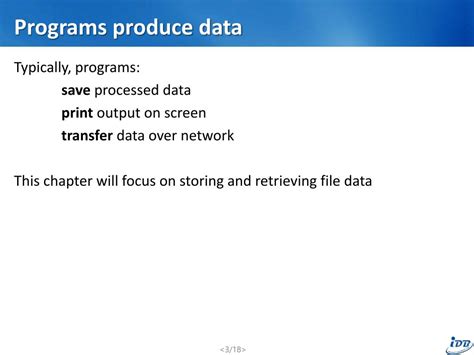 PPT Head First Python Chapter 4 Persistence Saving Data To Files