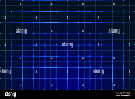 Technological Grid Data Screen Dashboard Hud Digital Technology Line Grid Background Stock