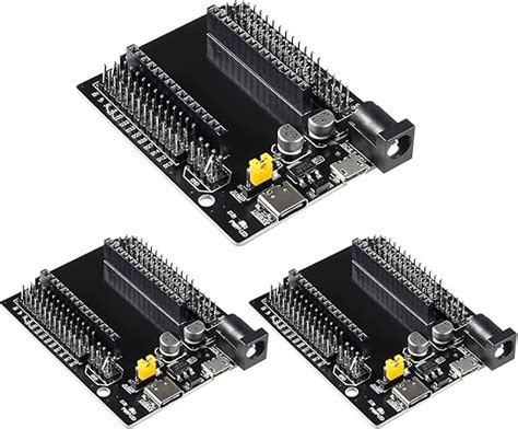 3pcs Esp32 Entwicklungsboard Gpio Breakout Board 30pin Typ C Micro Usb