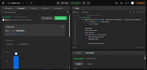 100daysofcode leetcodechallenge linkedlists saarah zayn