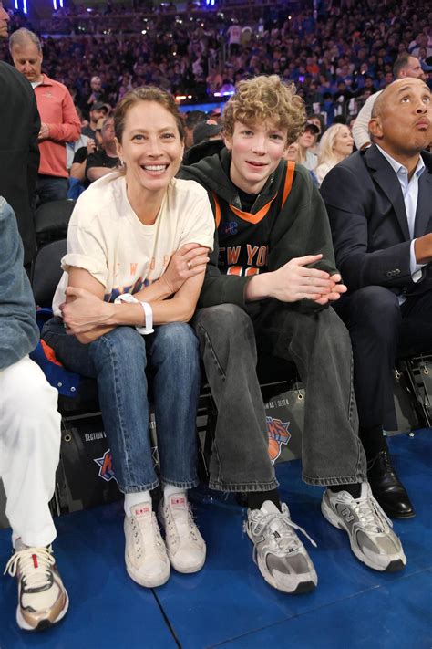 Christy Turlington Son S Opponents Passed Around Nude Photo