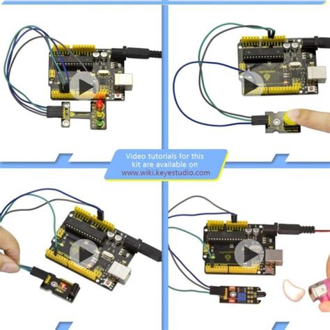 Kit de capteurs en Keyestudio V pour Arduino UNO R Robotisâmes