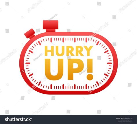 Hurry Label Limited Offer Countdown Banner เวกเตอร์สต็อก ปลอดค่า
