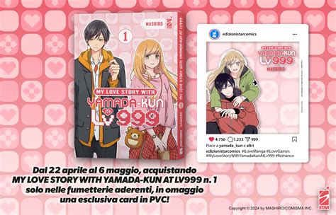 Star Comics My Love Story With Yamada Kun At Lv Una Speciale Card