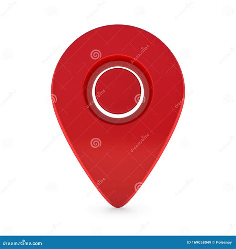 Realistic Pointer Of Map Red Map Marker Icon Stock Illustration Illustration Of Discovery