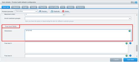 How To Create Free Text Fields For Custom Themes In Shopware Bay20 Software