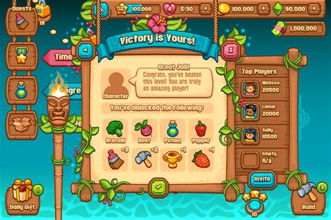 Ultimate Casual Game Ui Kit ~ Graphics On Creative Market