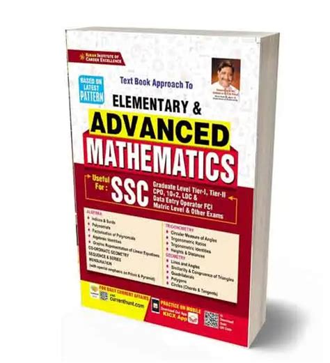 Buy Kiran Elementary And Advanced Mathematics Book English M