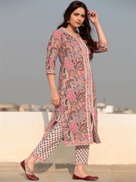 Zohra Anjum Straight Kurta Kk78e2515 Indubindu