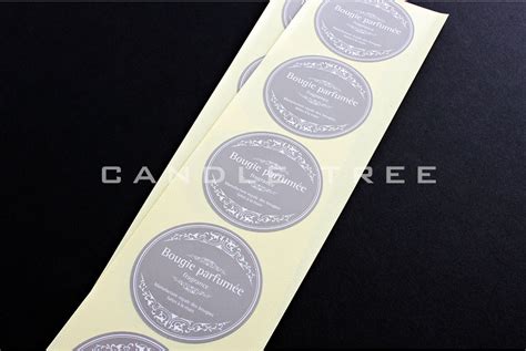 실버 라운드 스티커