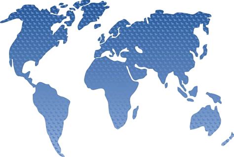 흰색 배경에서 격리된 월드 맵 벡터입니다 플랫 어스 웹 사이트 템플릿에 대한 파란색 카드 템플릿 항문 보고서 인포 그래픽 0명에 대한 스톡 벡터 아트 및 기타 이미지