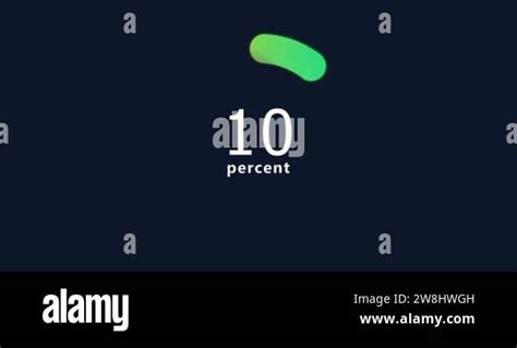 Doughnut Pie Chart 2d Animation Statistics Increase Growth Rise
