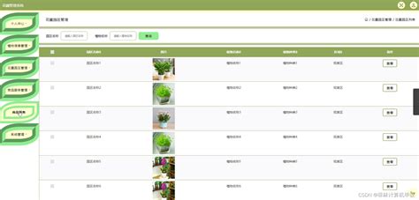 花圃管理系统jspjavaspringmvcmysqlmybatis花园管理系统的类怎么写 Csdn博客