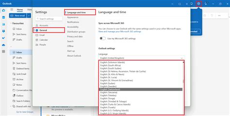 How To Change Language On Outlook TechCult