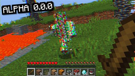 Minecraft Alpha 0 0 0 Is Terrifying Youtube