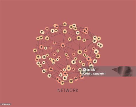 연결 구조입니다 와이어 프레임 벡터 일러스트입니다 빛나는 그리드 회오리바람에 대한 스톡 벡터 아트 및 기타 이미지 회오리바람 3차원 형태 가리기 Istock
