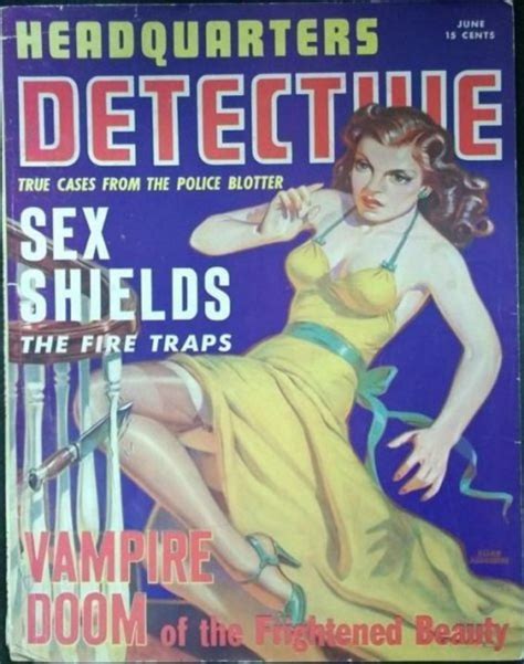 Headquarters Detective June 1941 Sex Shields The Fire Traps Ma
