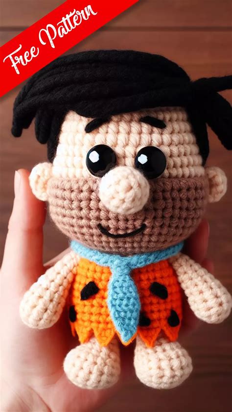 Fred Flintstone Amigurumi Free Pattern Crafts Ideas Crochet Toys