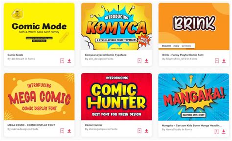 18 Best Manga Fonts Hand Picked