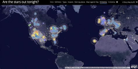 Tired Of Nycs Light Pollution Use This Map To Find Dark Sky Escapes