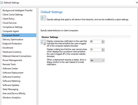 Sccm Client Settings Policy Part Ii Network Pioneers