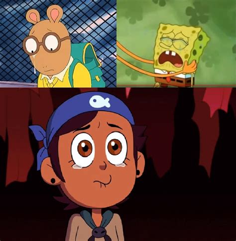 Luzs Reaction To Arthur Read And Spongebob Crying By Stacey16 On Deviantart