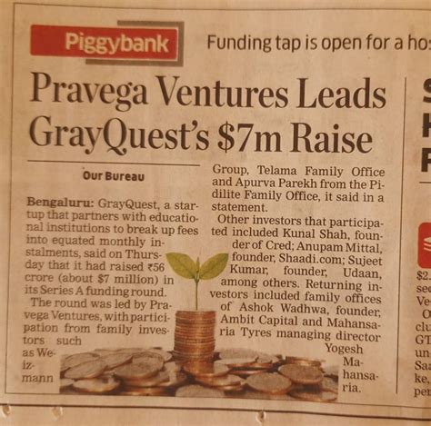 charu doiphode on linkedin funding edutech fintech